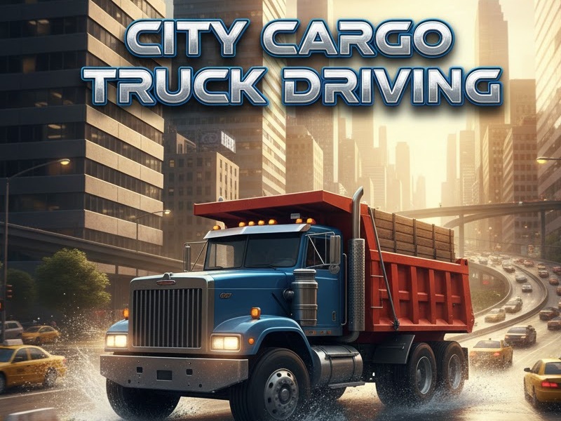 City Cargo Truck Driving 🕹️ Sgames에서 온라인으로 플레이
