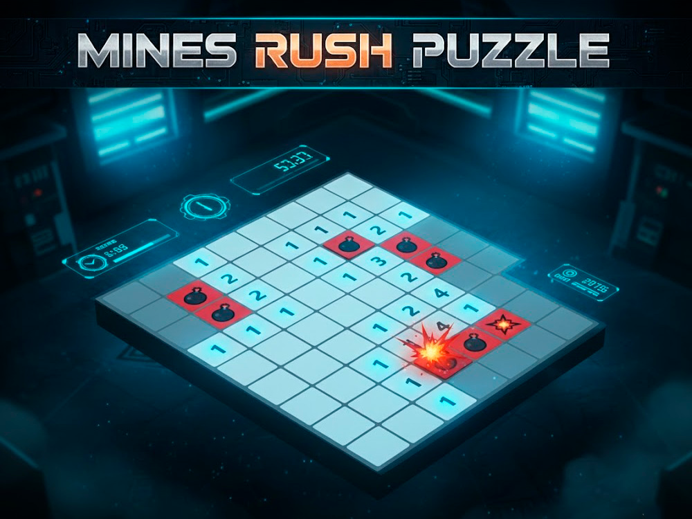 Mines Rush Puzzle 🕹️ Sgames에서 온라인으로 플레이