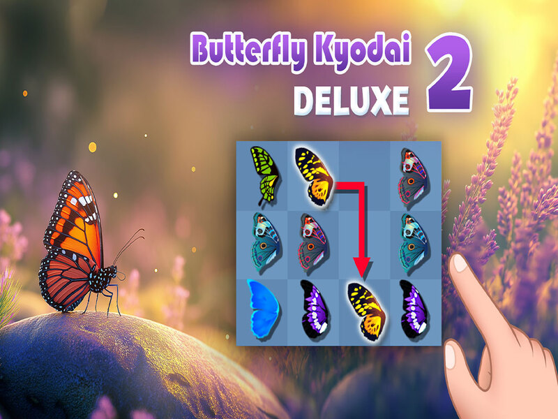 Butterfly Kyodai Deluxe 2 🕹️ Sgames에서 온라인으로 플레이