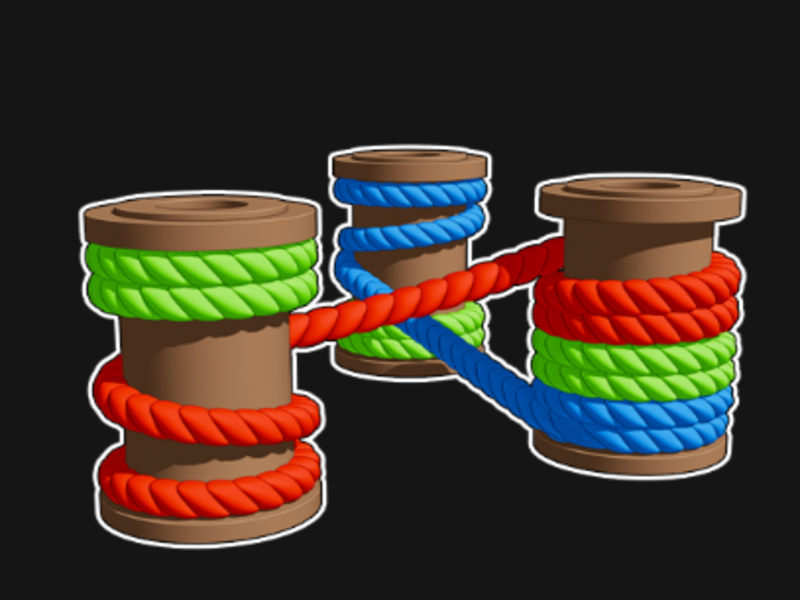 Rope Sorting 🕹️ Sgames에서 온라인으로 플레이